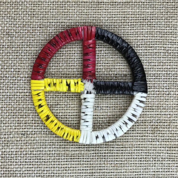 Fancy Quillwork Medicine Wheel – Seven Fires Art